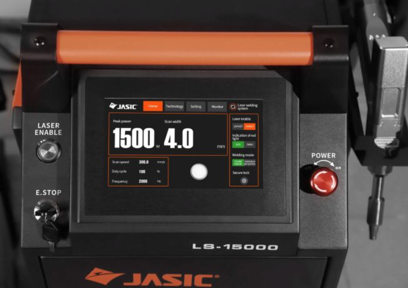 Jasic LS-15000F Laser Welder c/w Single Wire Feeder – Premier Welding ...