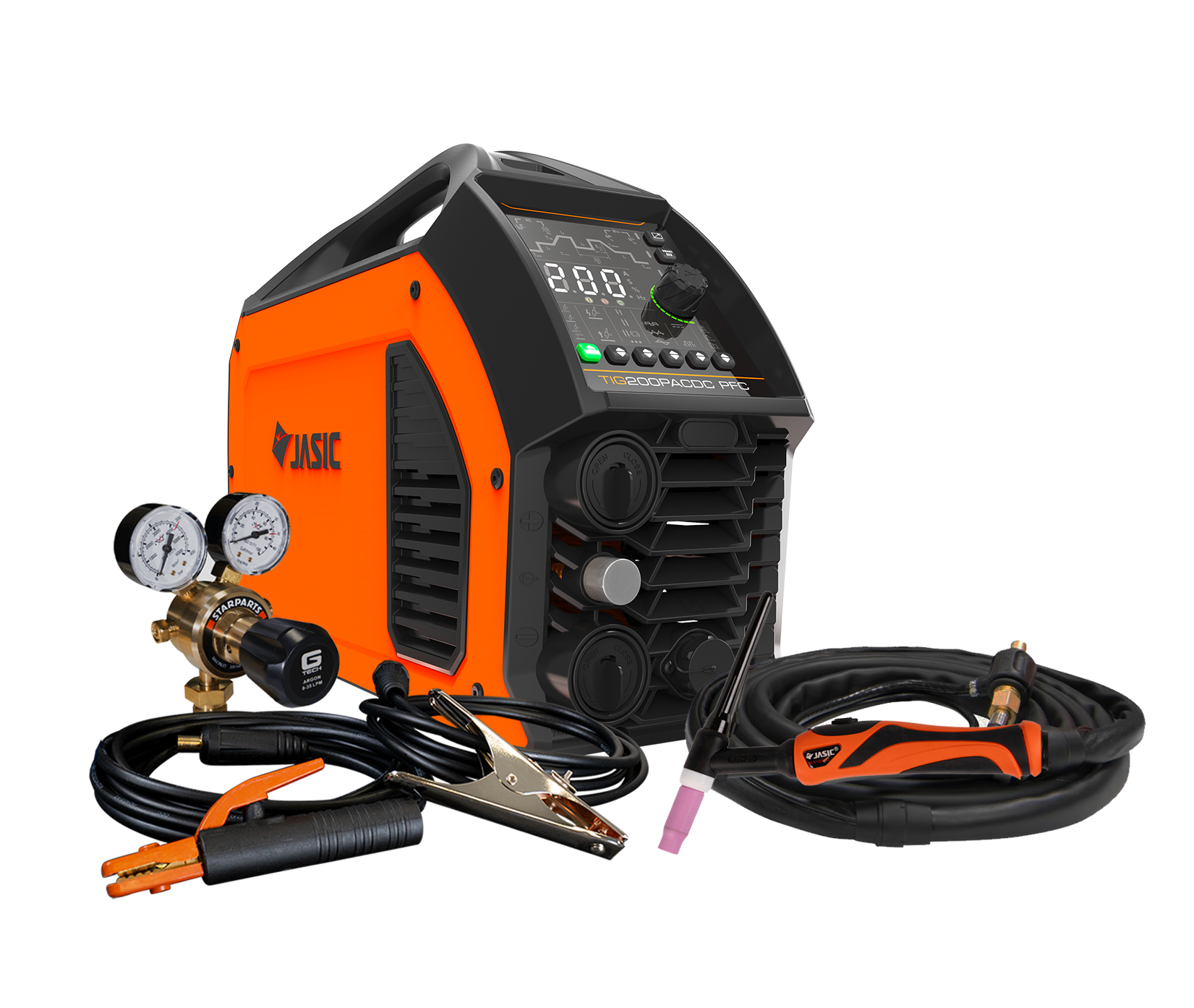 Jasic EVO TIG 200P AC/DC PFC Inverter Welder – Premier Welding Services Ltd