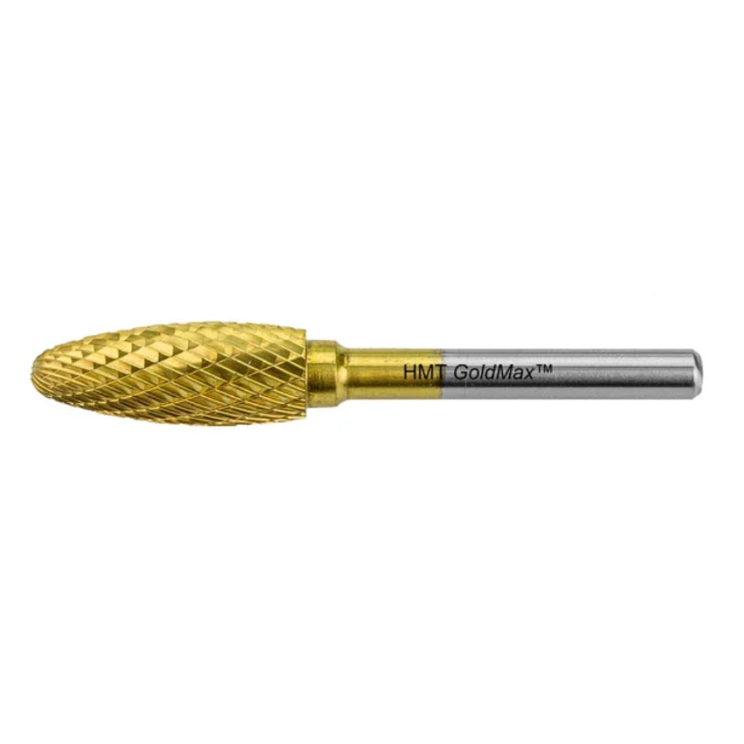 GoldMax TCT Burr 12mm Flame – Premier Welding Services Ltd